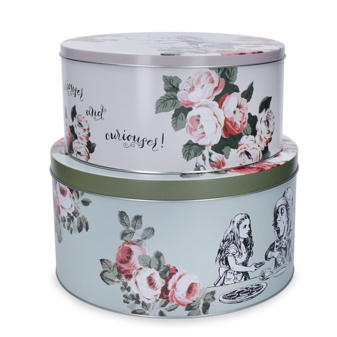 Cake Storage Tins set of 2